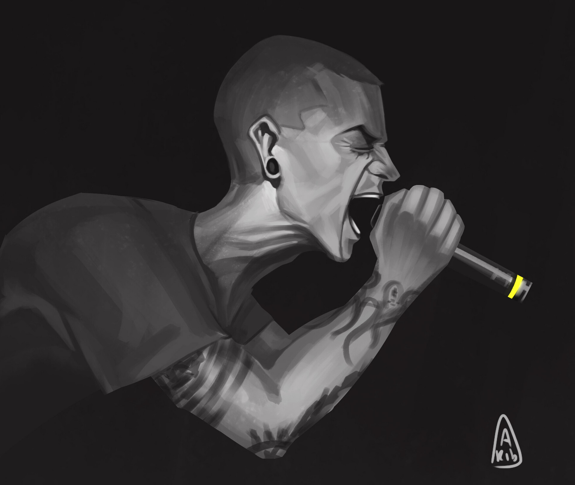 ArtStation - chester bennington