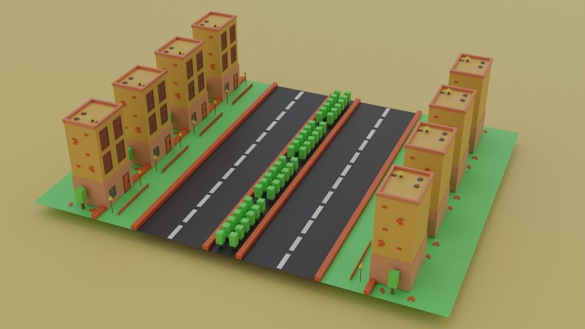 ArtStation - Low poly environment