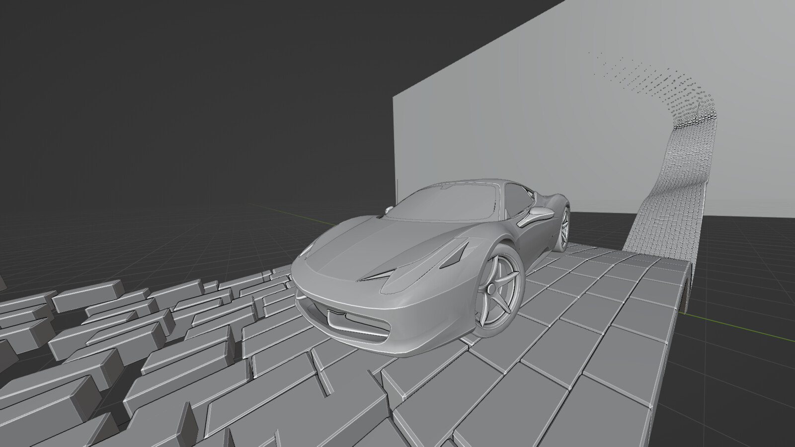 Mathieu Devos - Worthy Tony Stark driving on the Bifrost