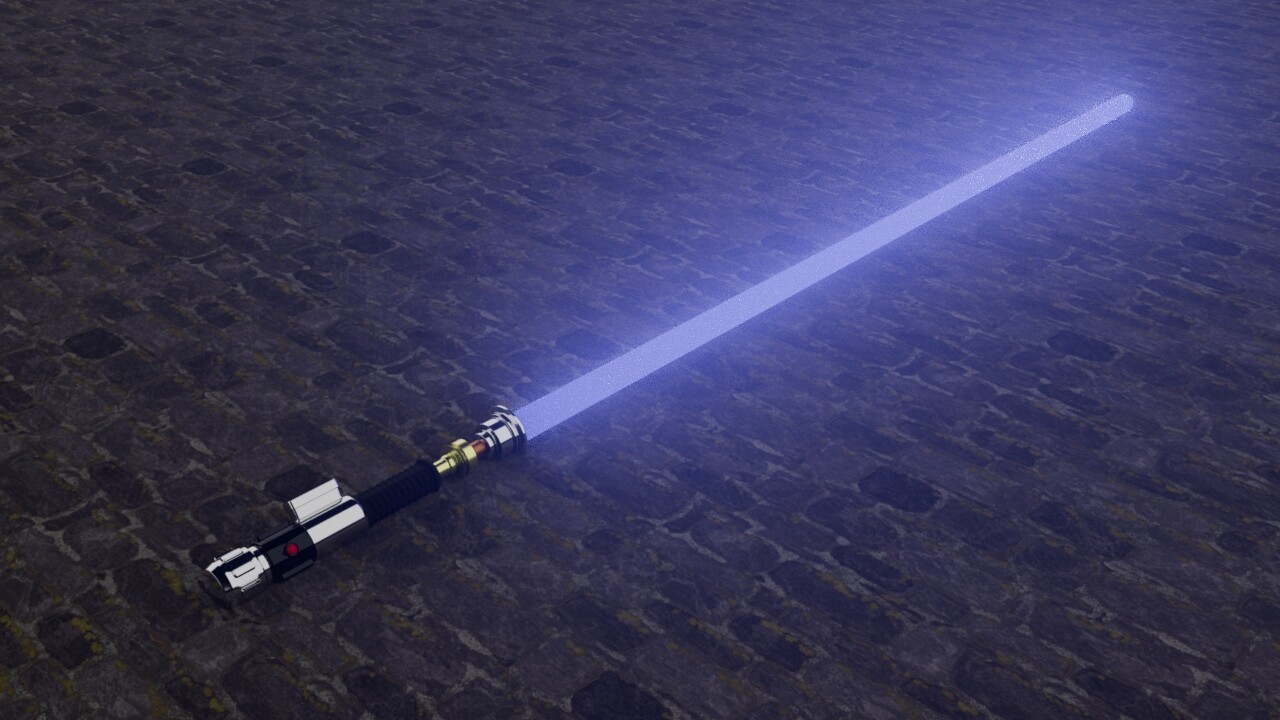 ArtStation - Obi-Wan Kenobi lightsaber