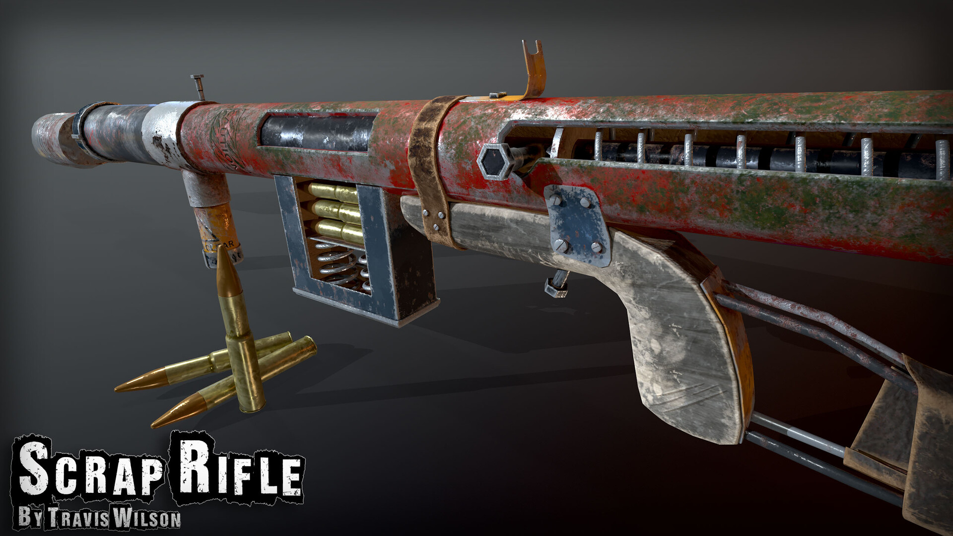 Travis B Wilson - Scrap-Made Rifle