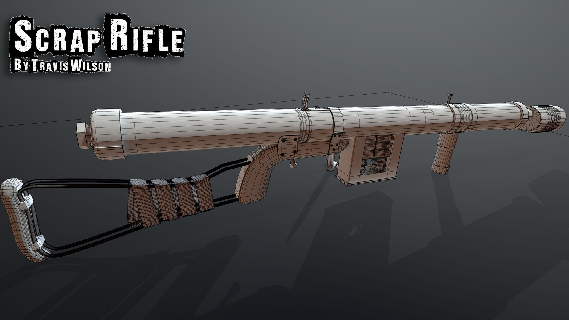 Travis B Wilson - Scrap-Made Rifle