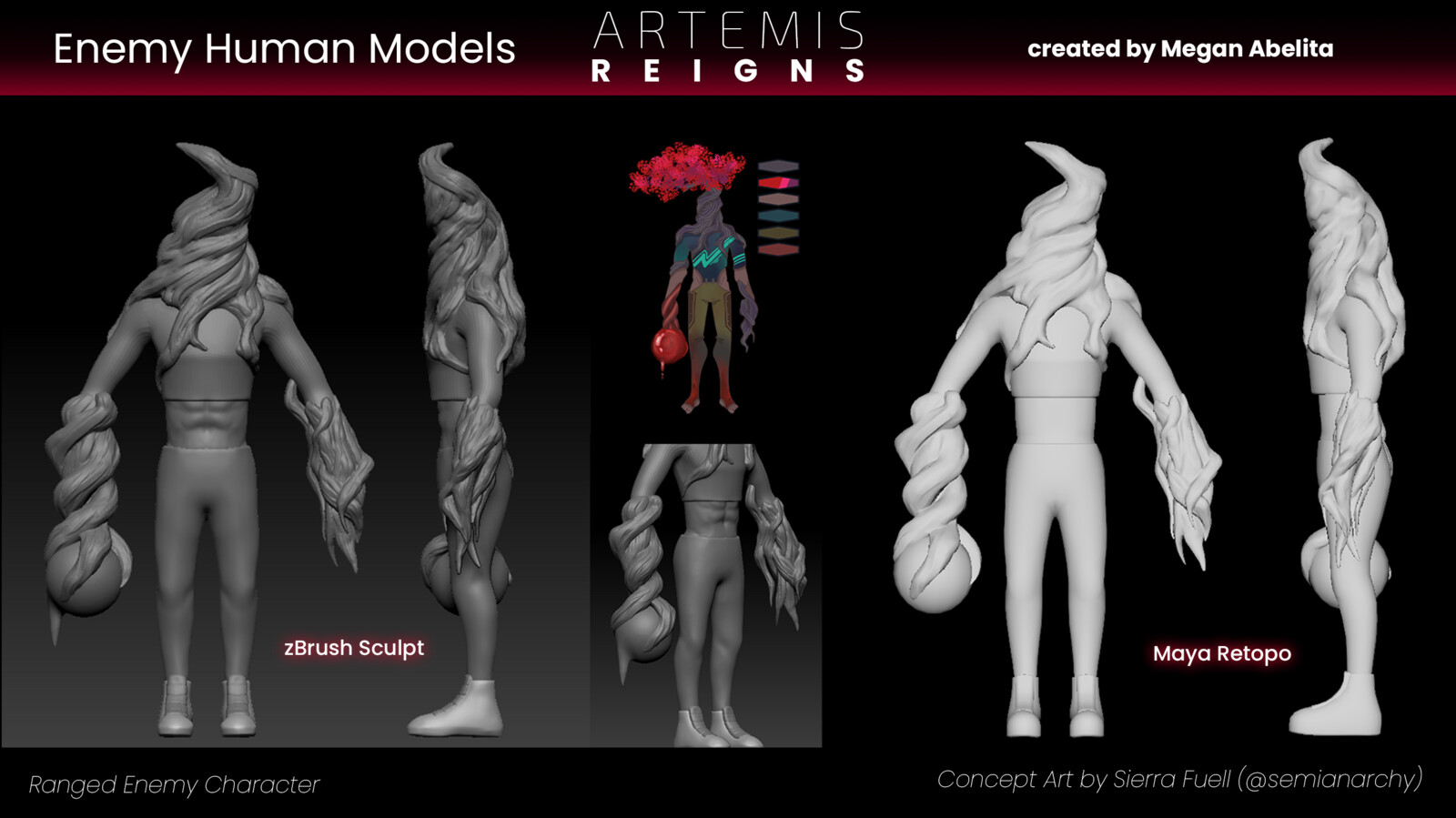 Megan A - Artemis Reigns - Student Game Project