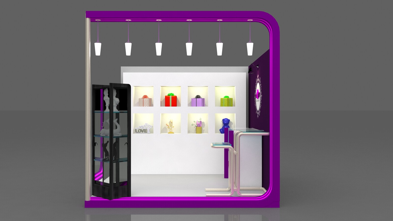 Krishna Kumar - Event Stall Design ( 3D )