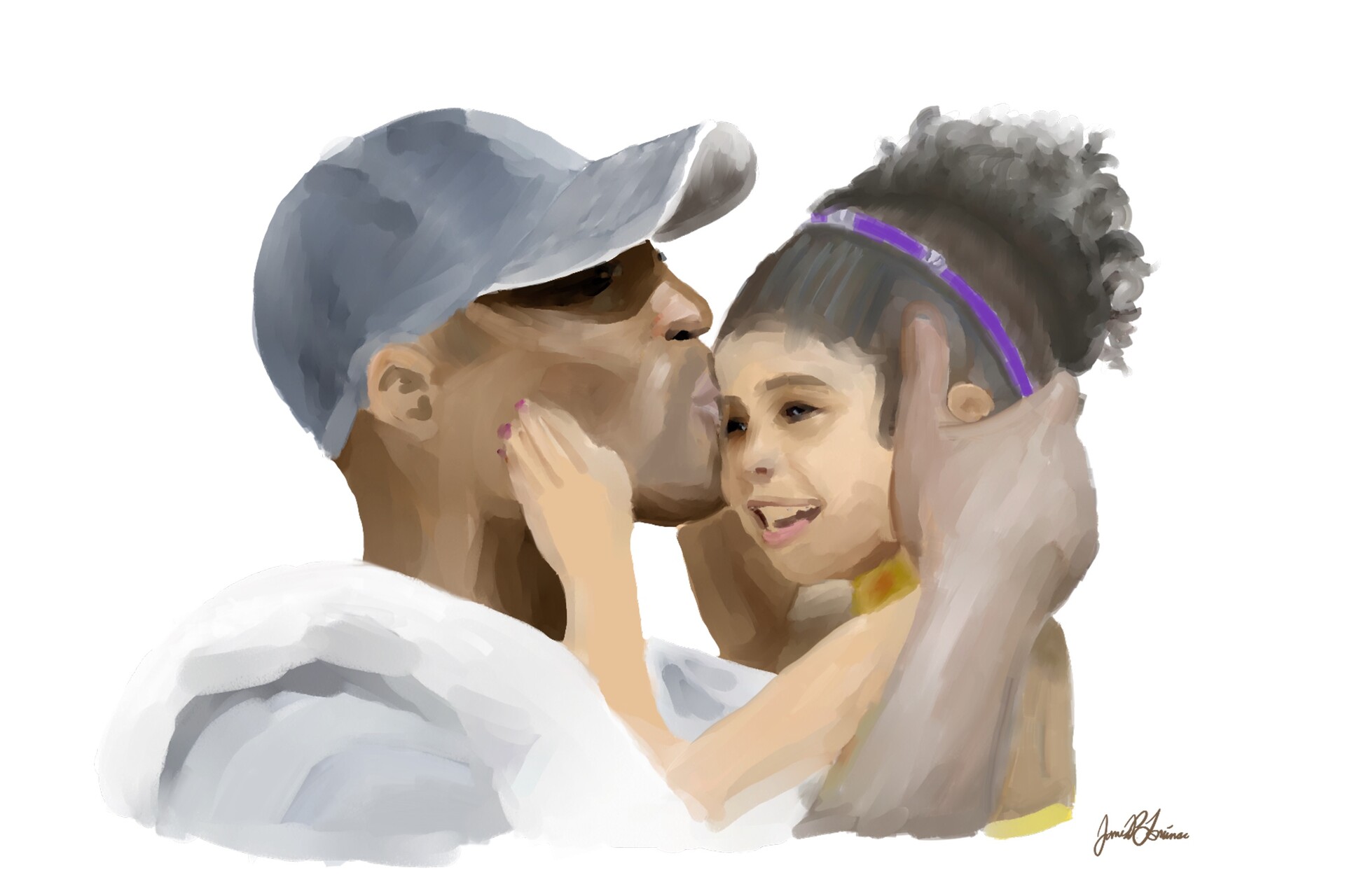 ArtStation - Kobe and Gianna