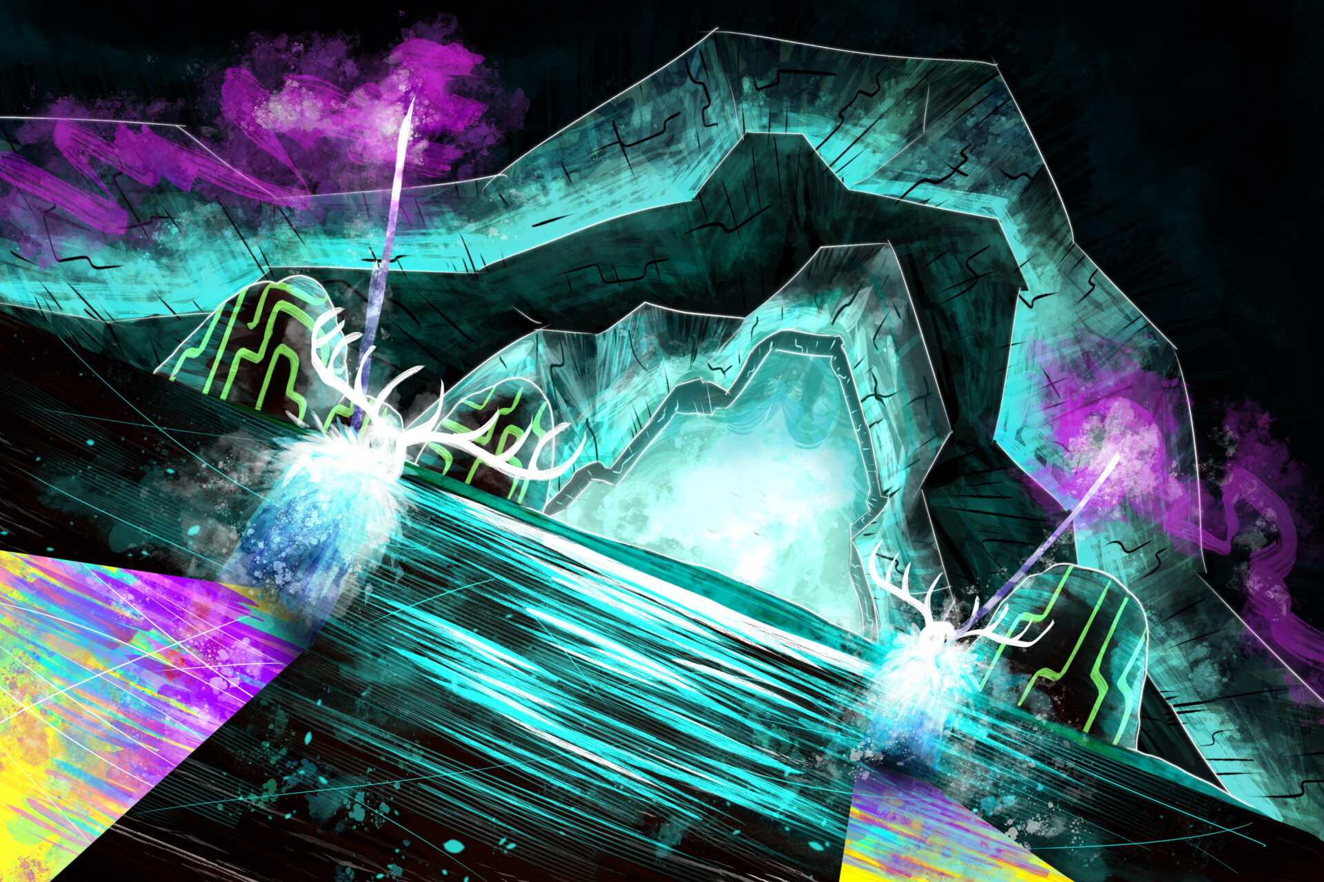 ArtStation - Spirit Cave