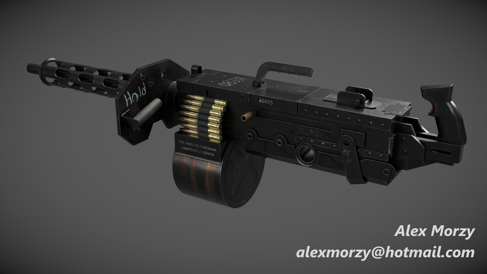 Alex Morzy - Heavy Machine Gun Concept