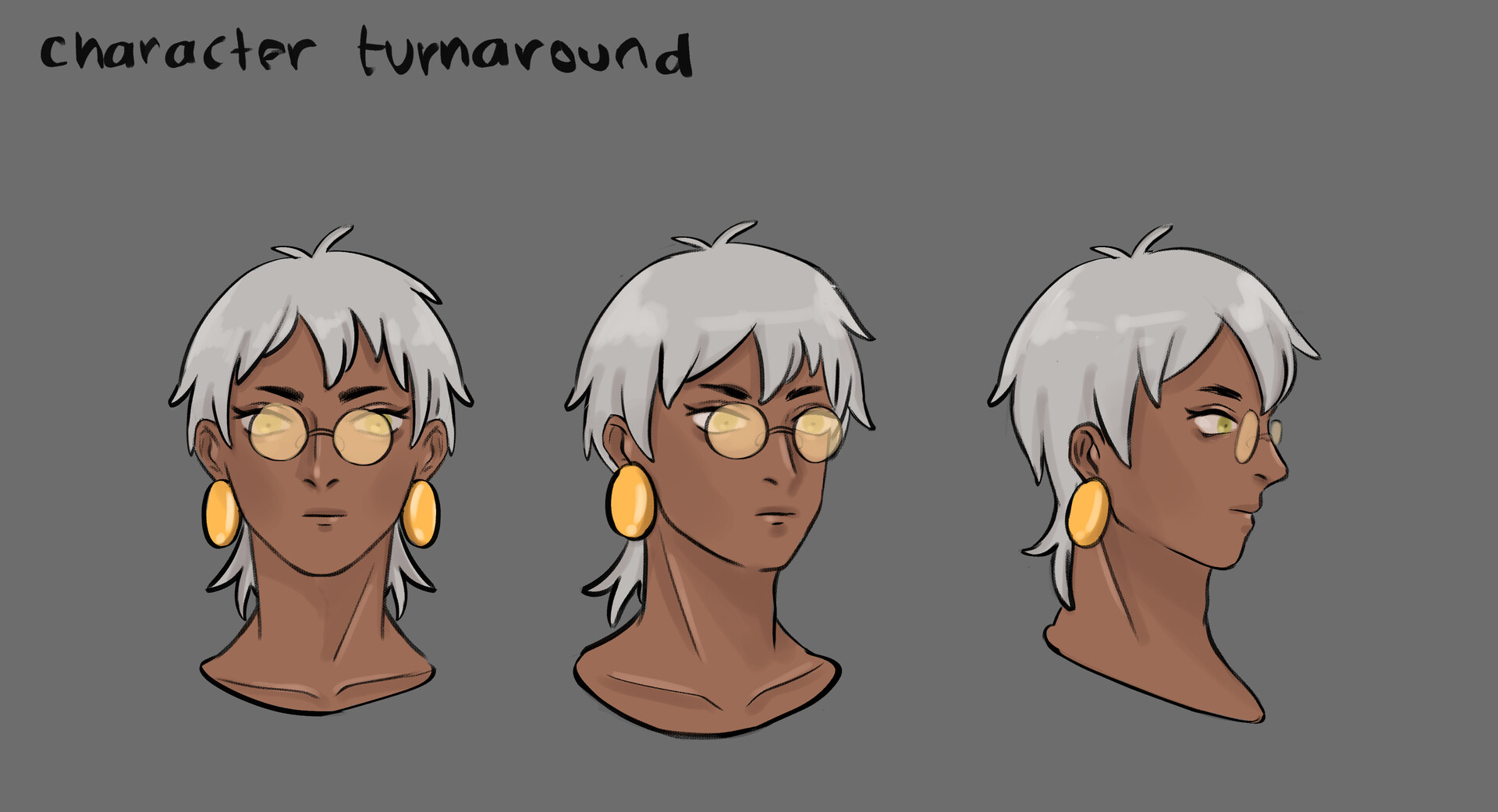 ArtStation - character oc turnaround