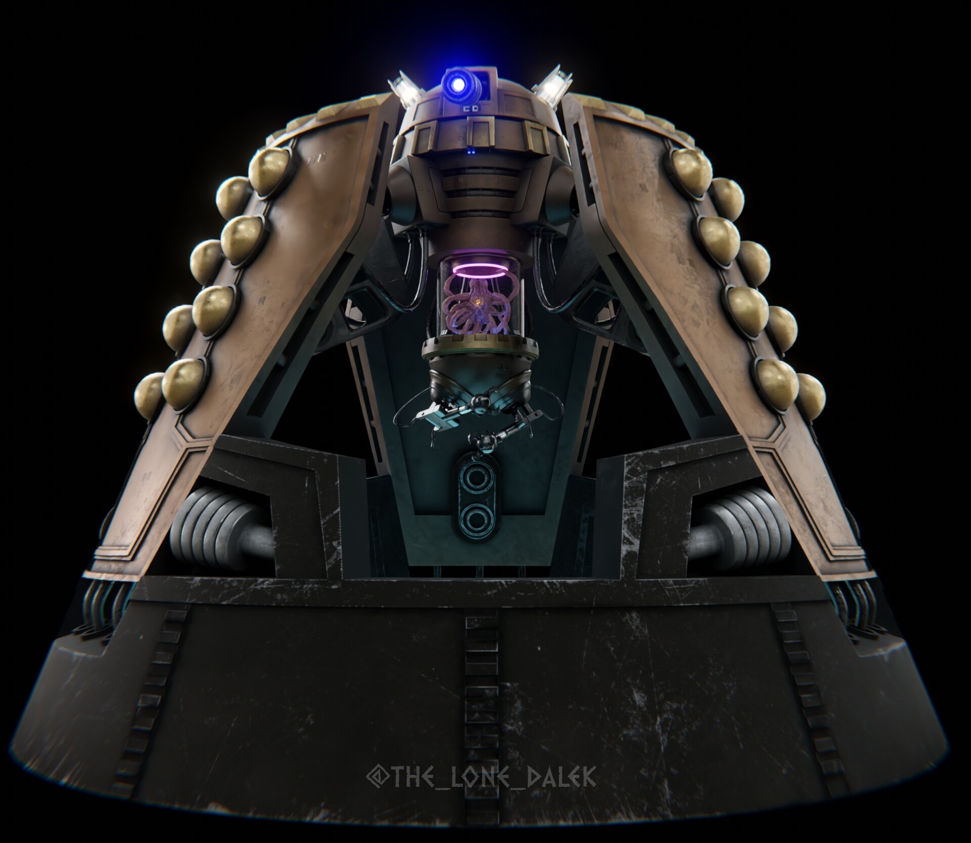 Dylan Livingston - 2005 Dalek Emperor Model