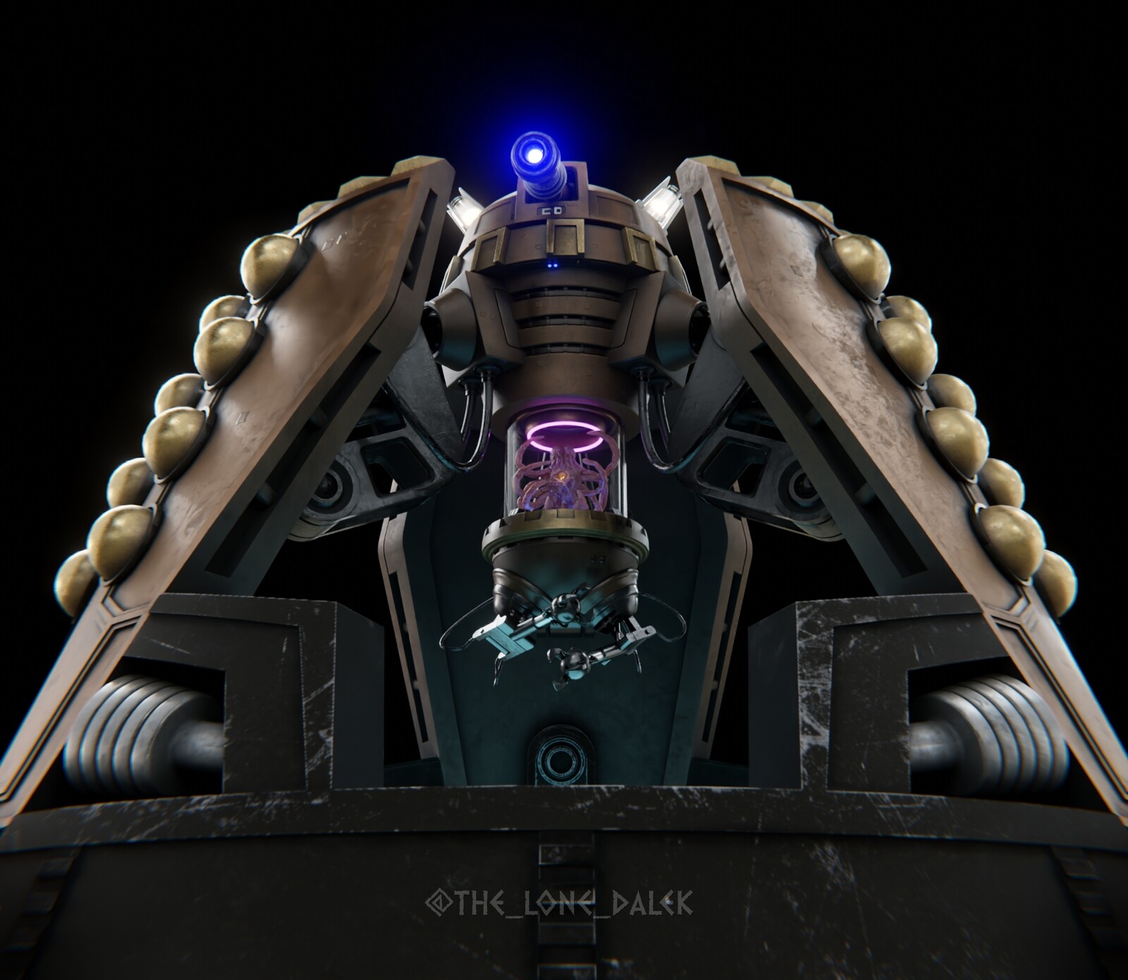 Dylan Livingston - 2005 Dalek Emperor Model