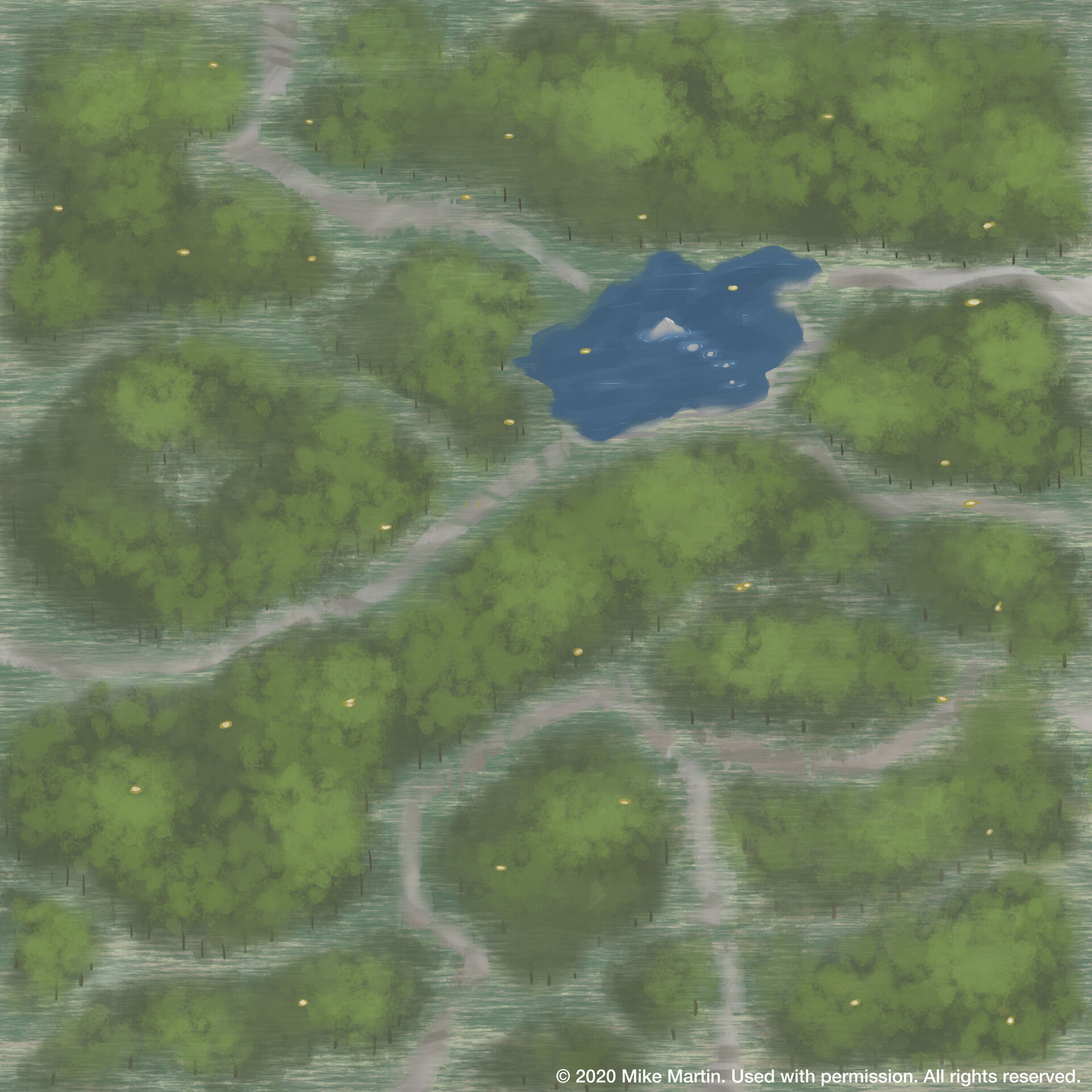 ArtStation - Enchanted Glade