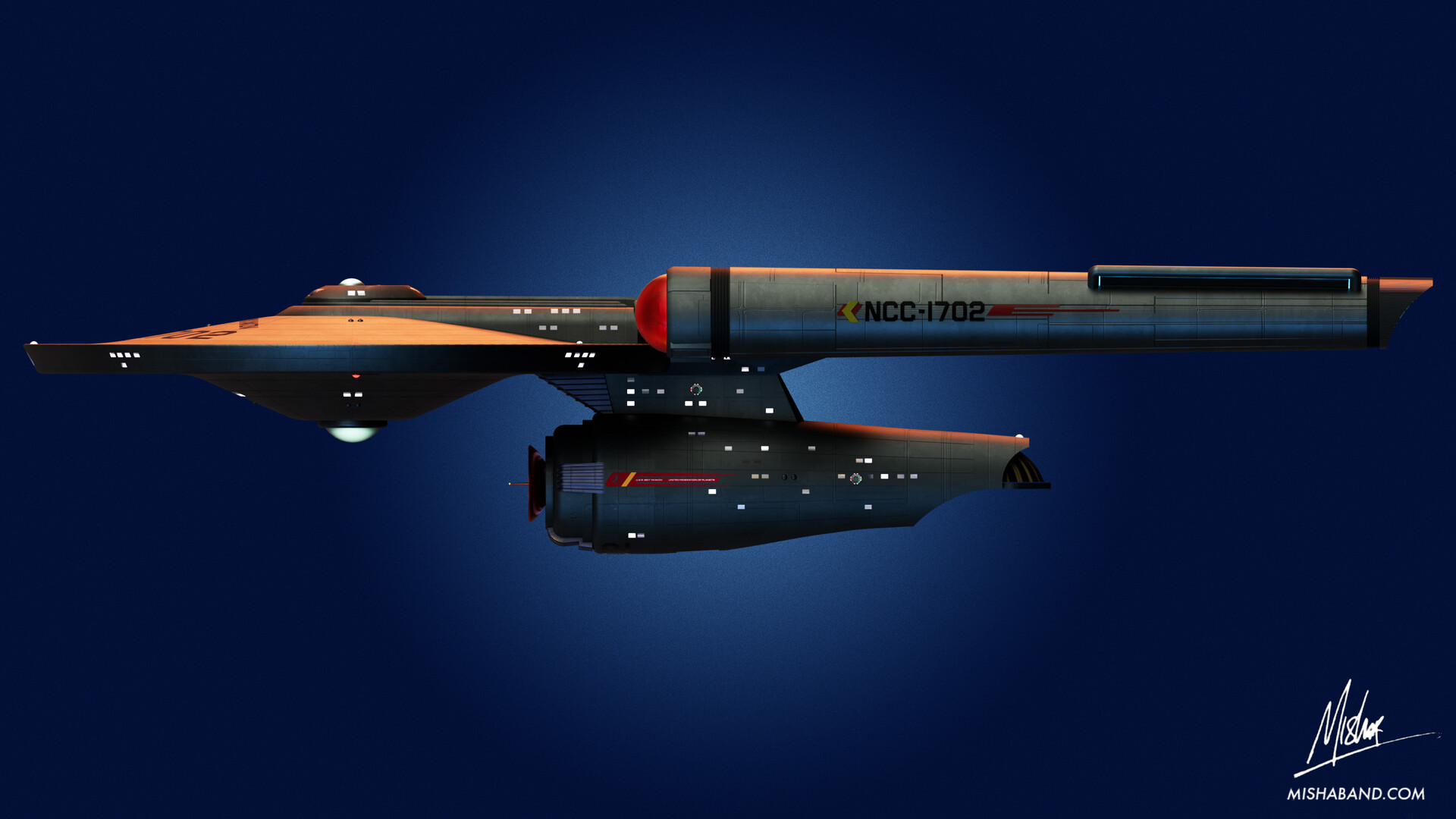 Misha Siegfried - Mendota class heavy cruiser, TOS era.