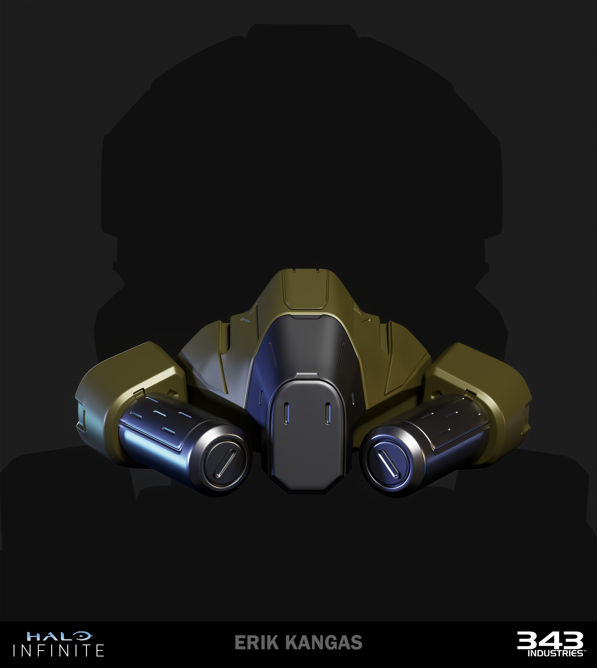 Erik Kangas - Halo Infinite - MARK VII Gear pieces