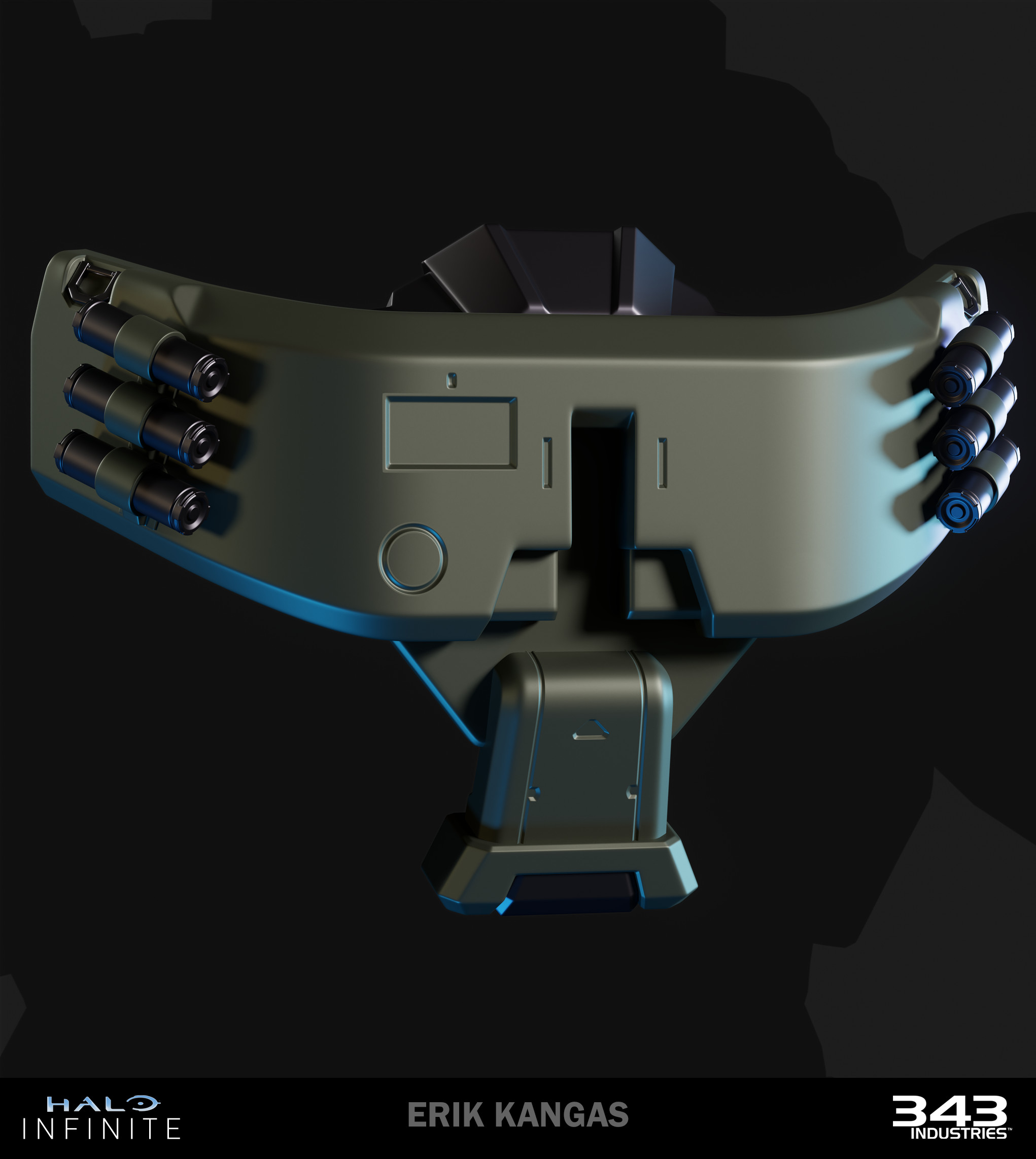 Erik Kangas - Halo Infinite - MARK VII Gear pieces