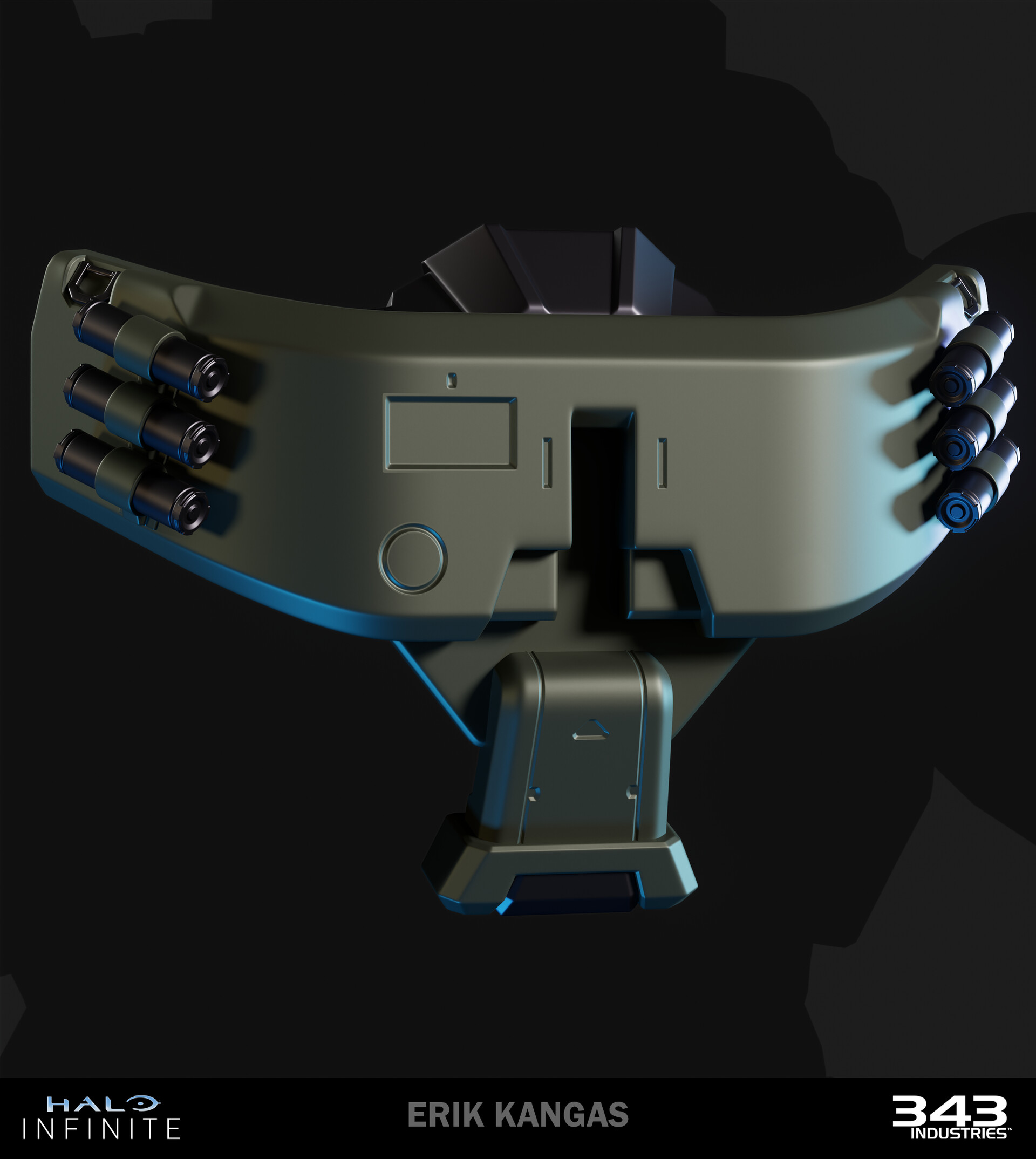 Erik Kangas - Halo Infinite - MARK VII Gear pieces