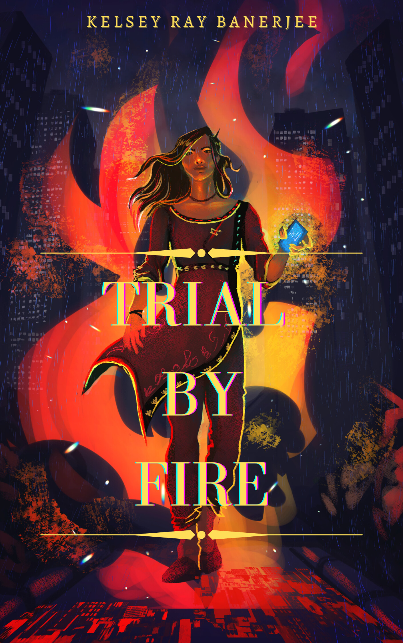 ArtStation - [Book Cover] Trial By Fire