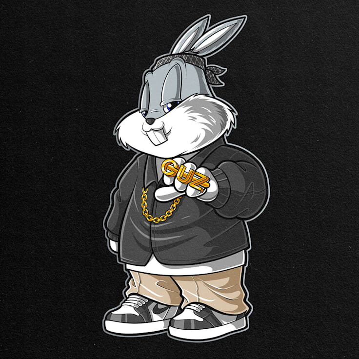 Gangsta Bugs Bunny Wallpaper