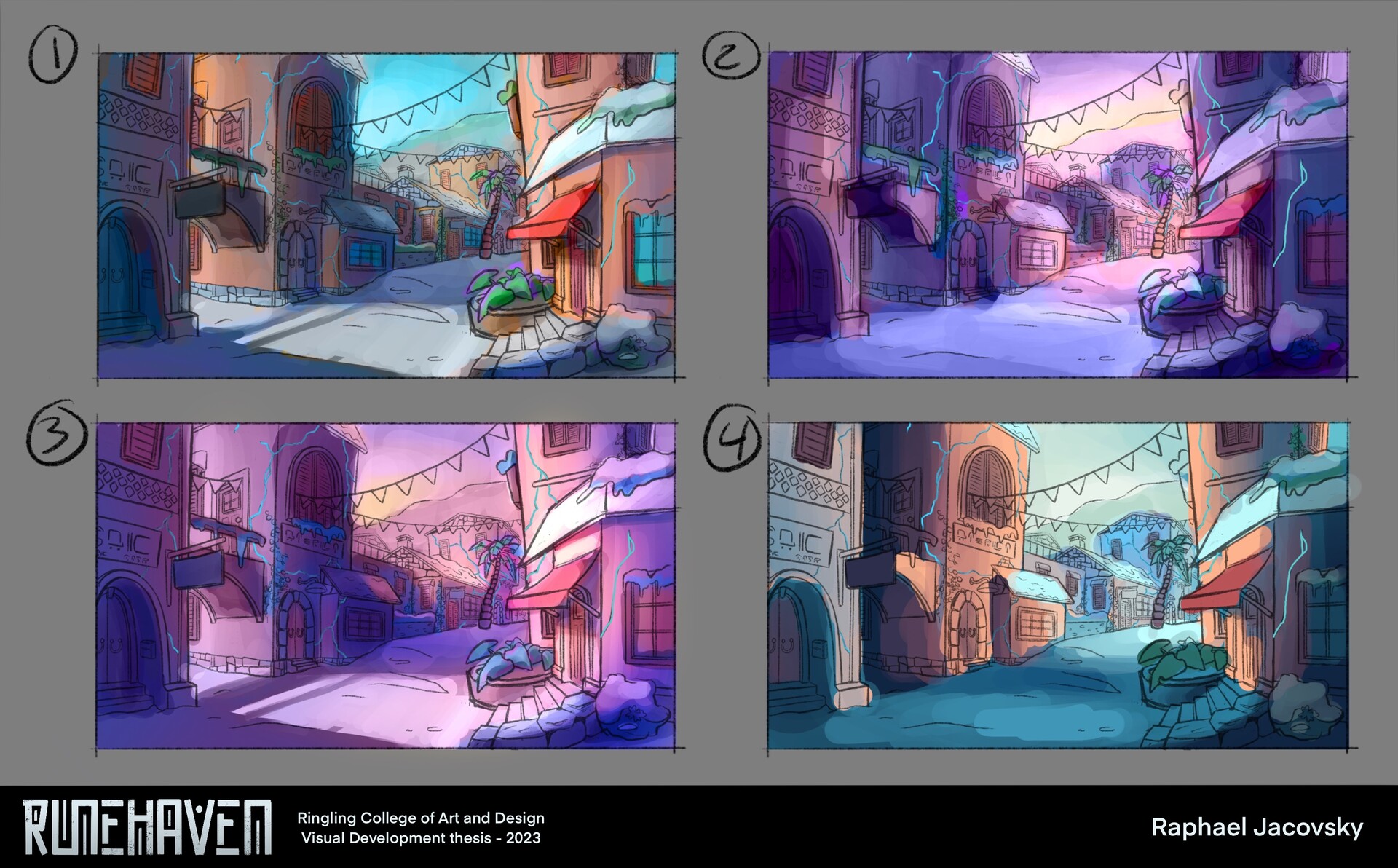 Raphael Jacovsky - Runehaven- Town