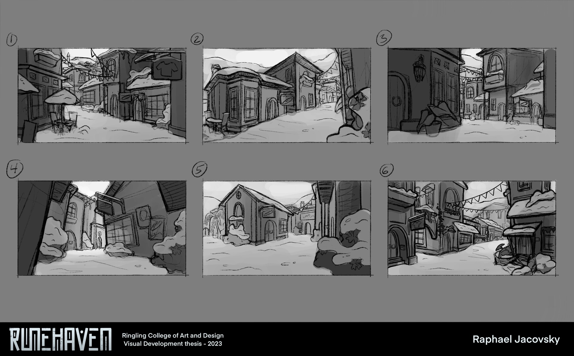 Raphael Jacovsky - Runehaven- Town