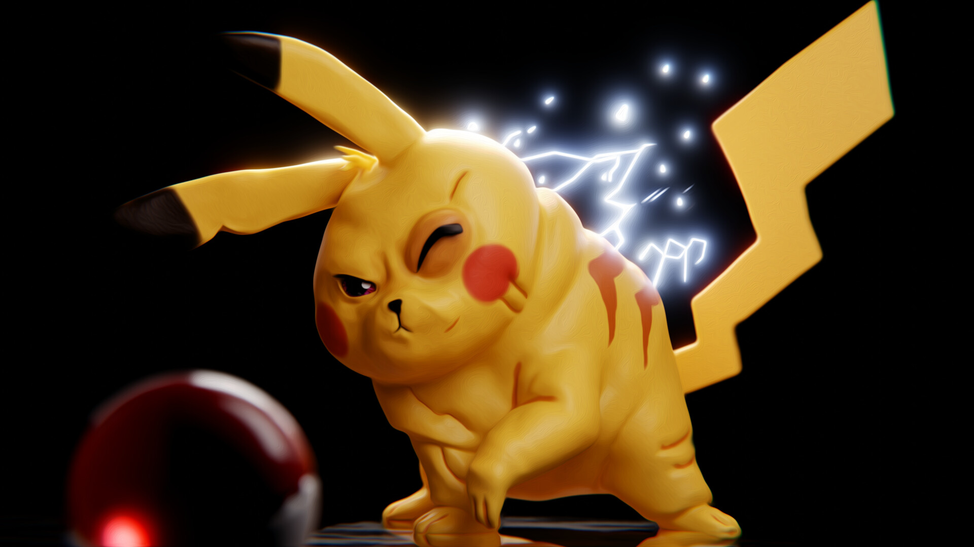 ArtStation - PIKA -CHEWED UP