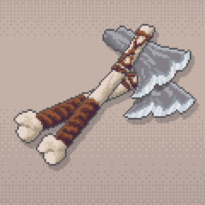Artstation Pixel Art Bear Paws