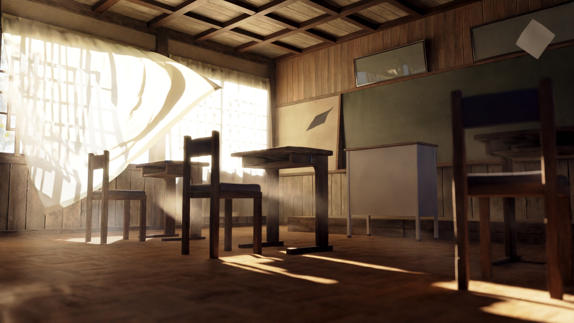 ArtStation - Jujutsu Kaisen Fanart _Classroom