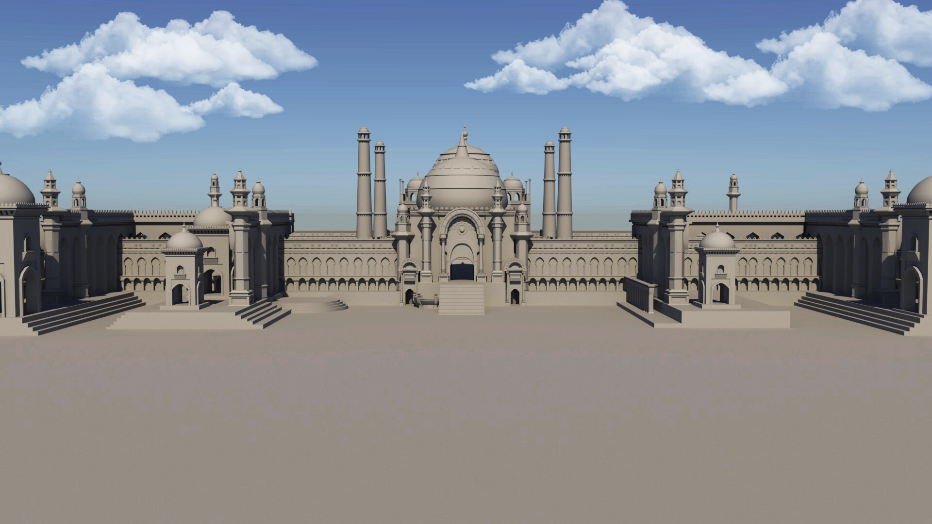 Akshay V S - Kingdom of Heaven Palace | 3D Model