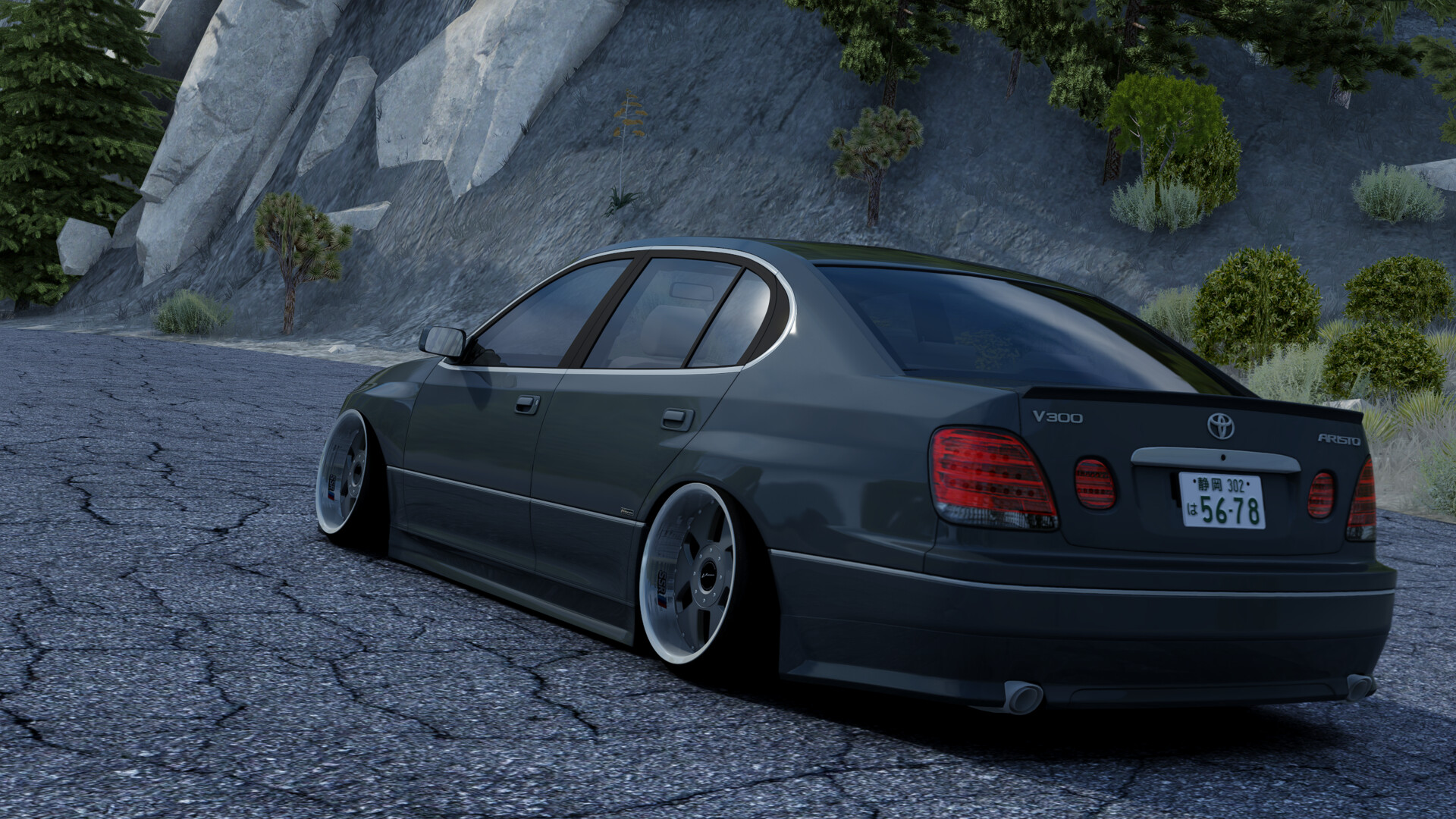 Pasha Stetsiuk - Toyota Aristo in Wald bodykit set2