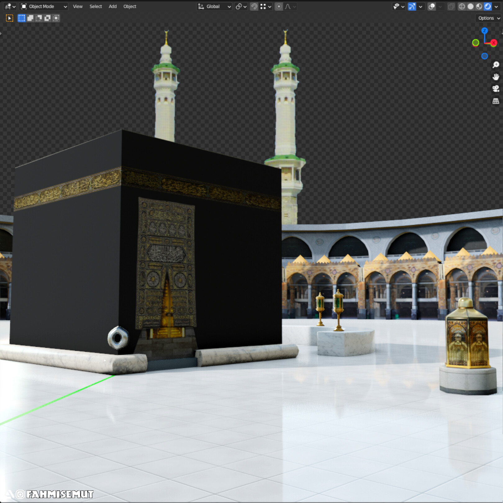 kaaba blender