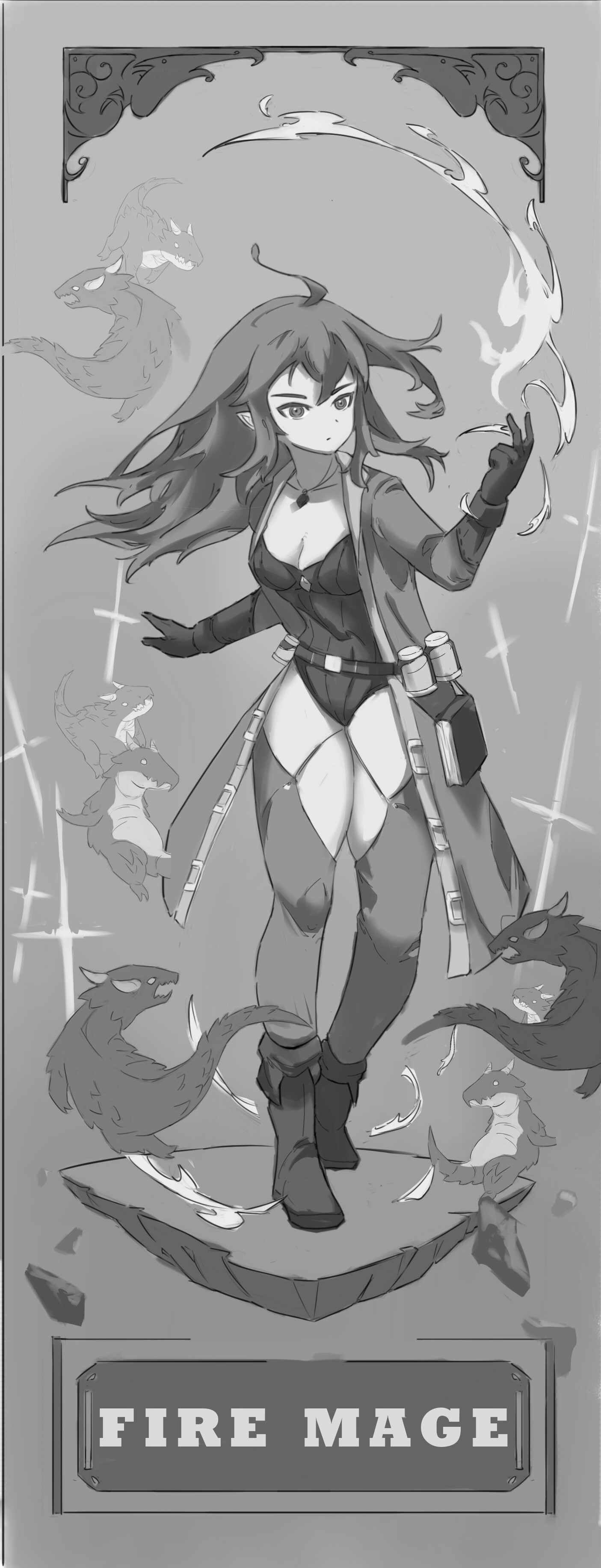 ArtStation - fire mage