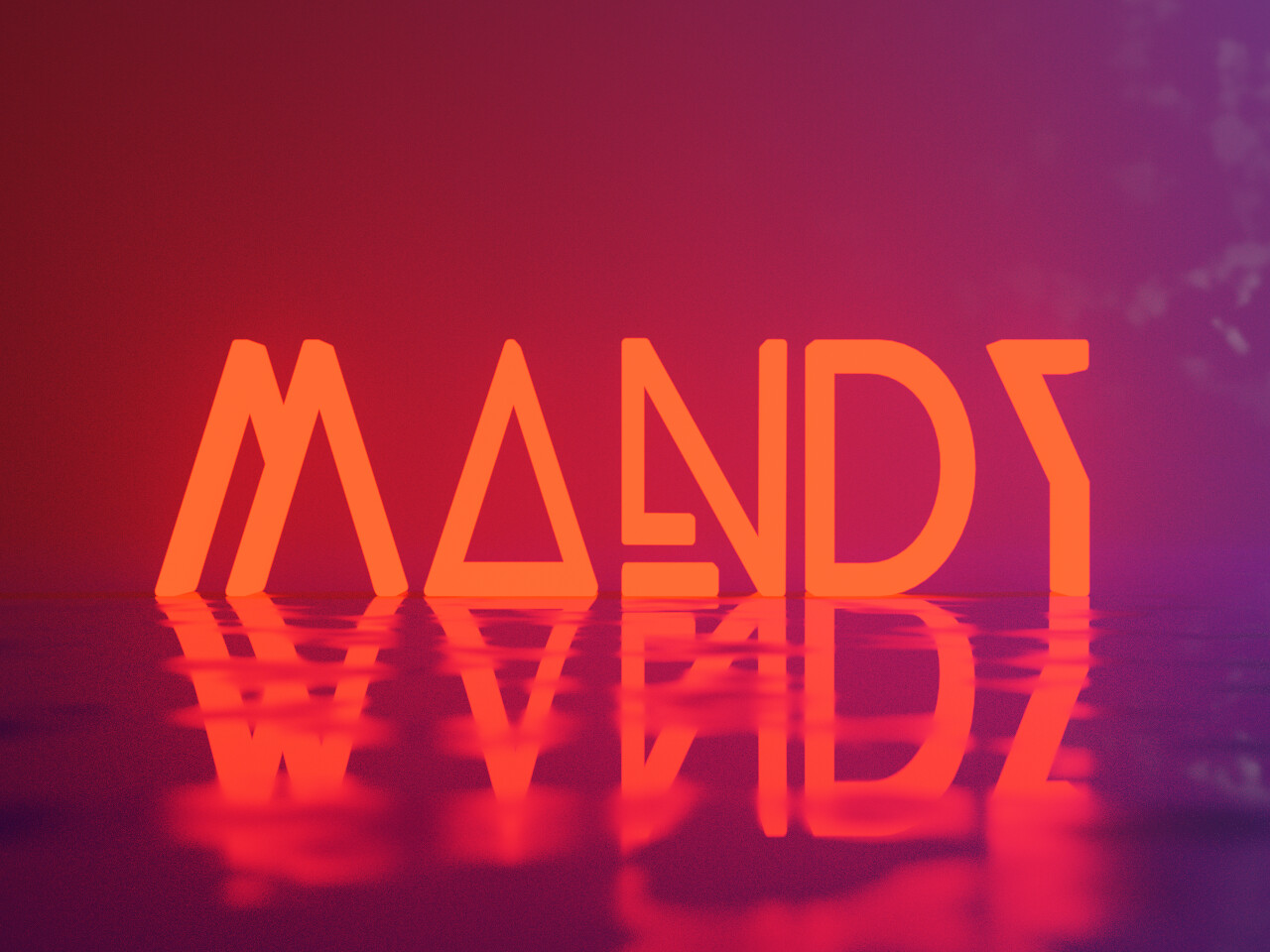 ArtStation - 3d abstract text