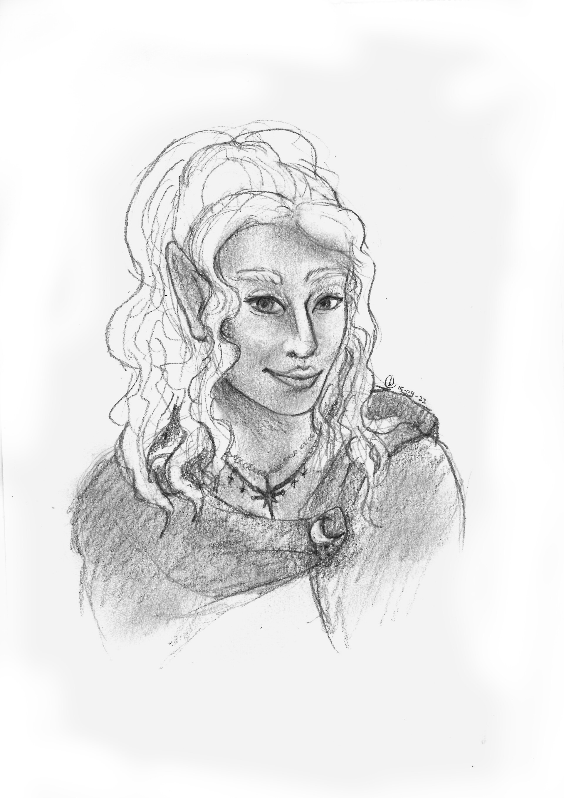 ArtStation - Drow portait