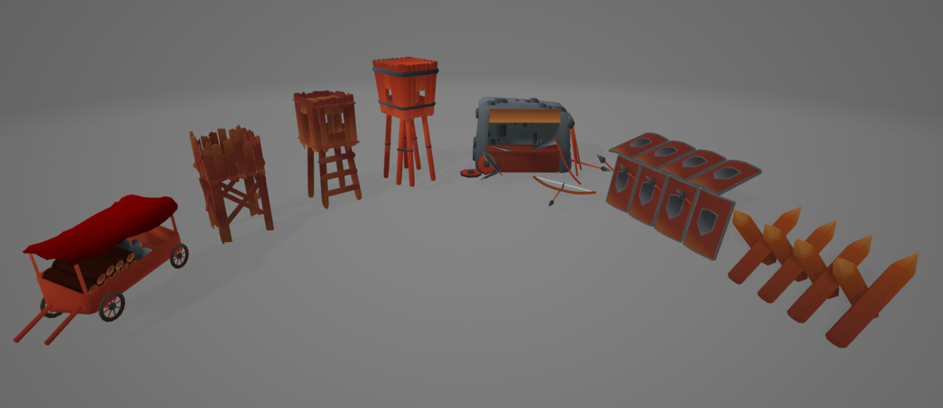 berk soylu - Low Poly Camp Pack for Mobile Games