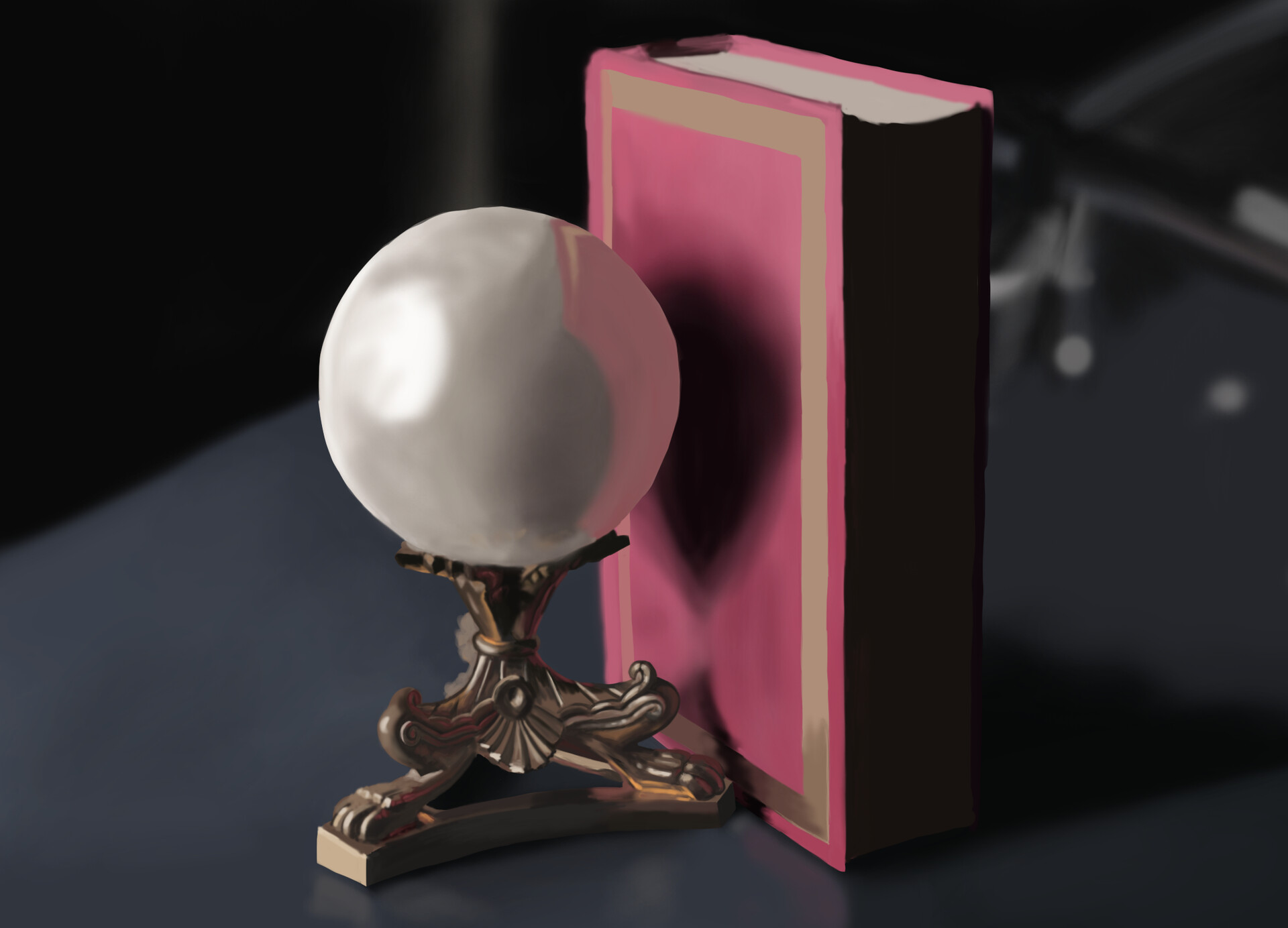 ArtStation - Ball and book