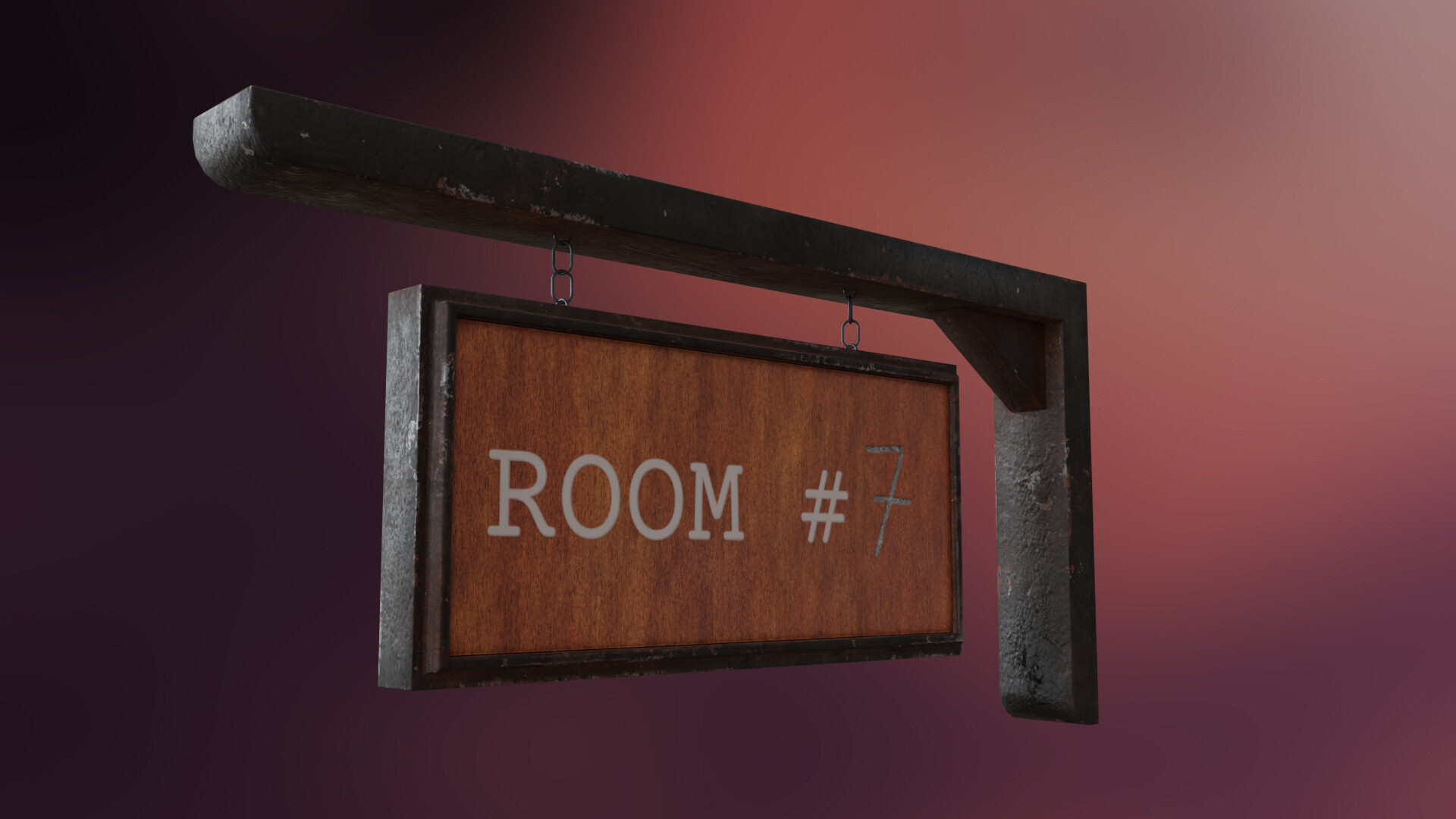 ArtStation - Classroom Hanging Sign