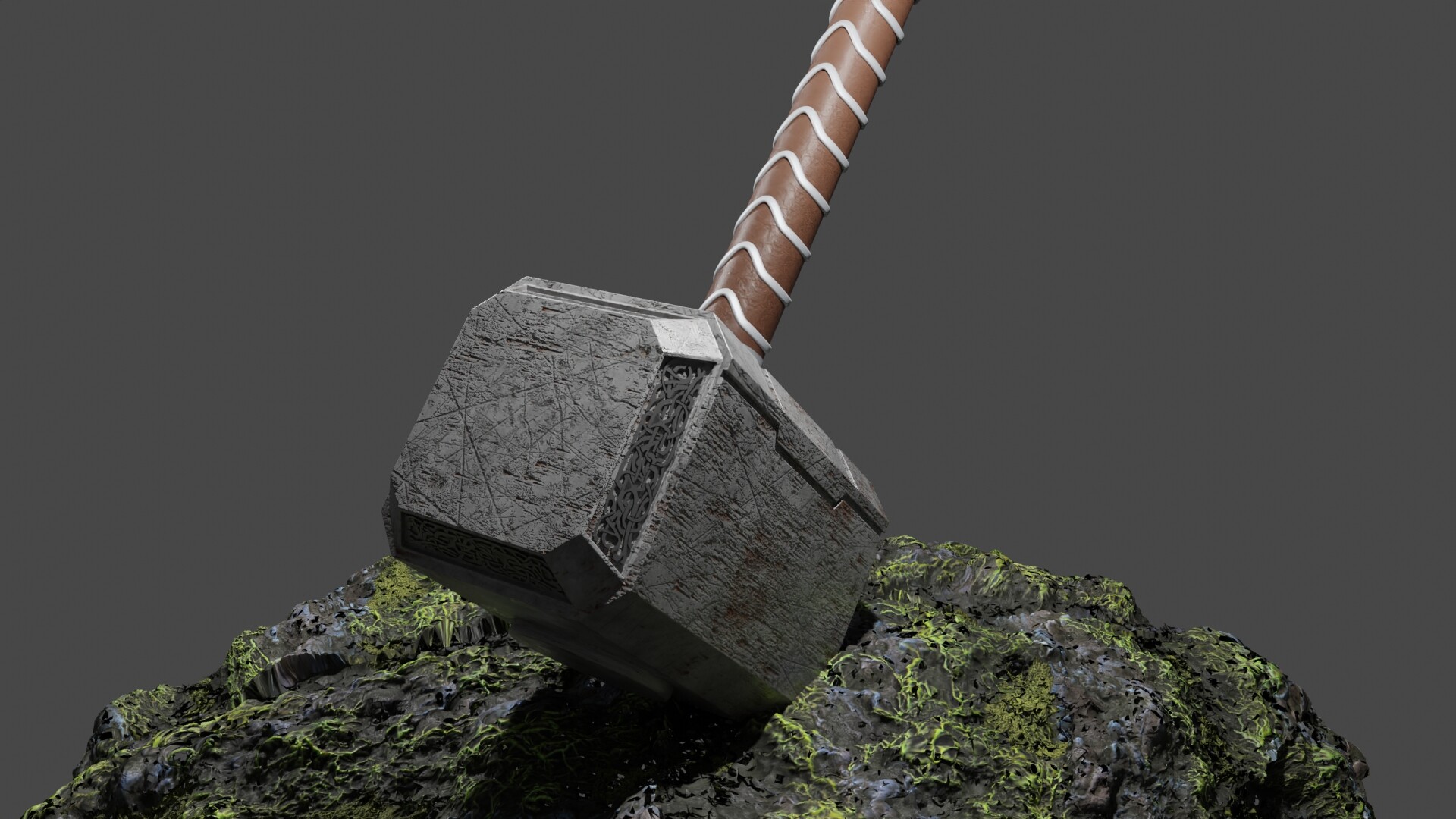 ArtStation - Thor's Hammer - Mjolnir