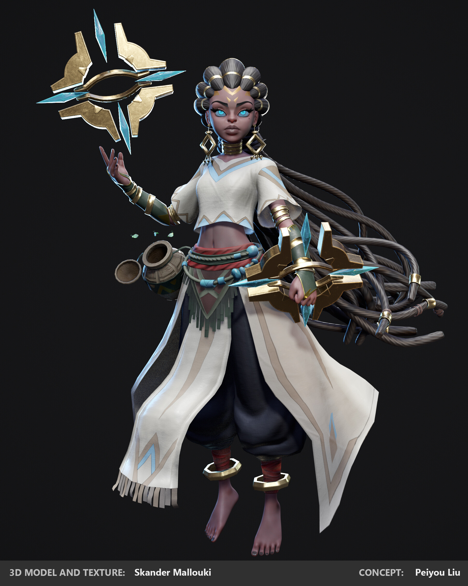 ArtStation - Healer-Character