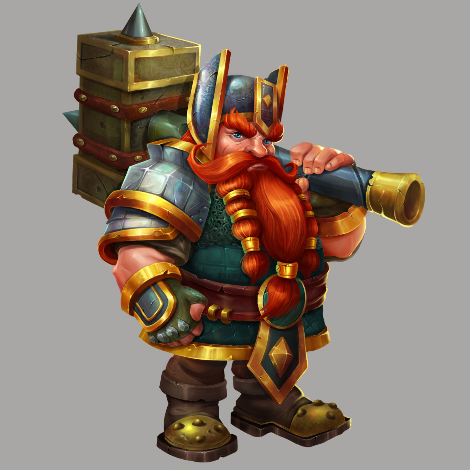 ArtStation - Dwarf Character