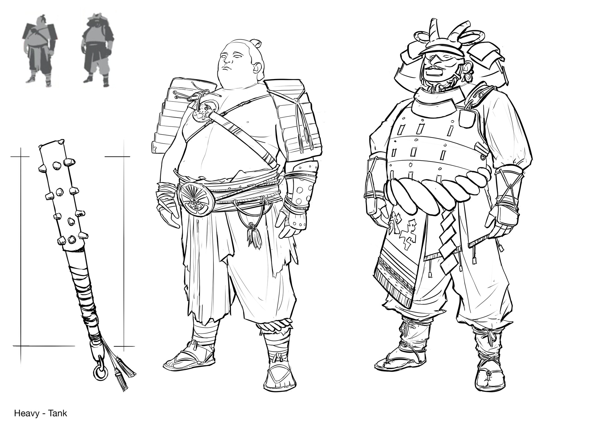 ArtStation - MMORPG Character Sketches