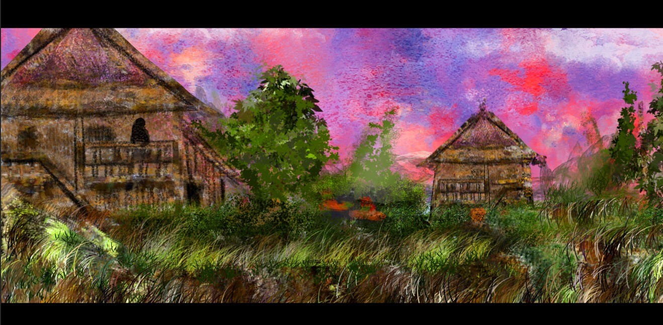 ArtStation - Simpleng Buhay - Traditional Filipino Home