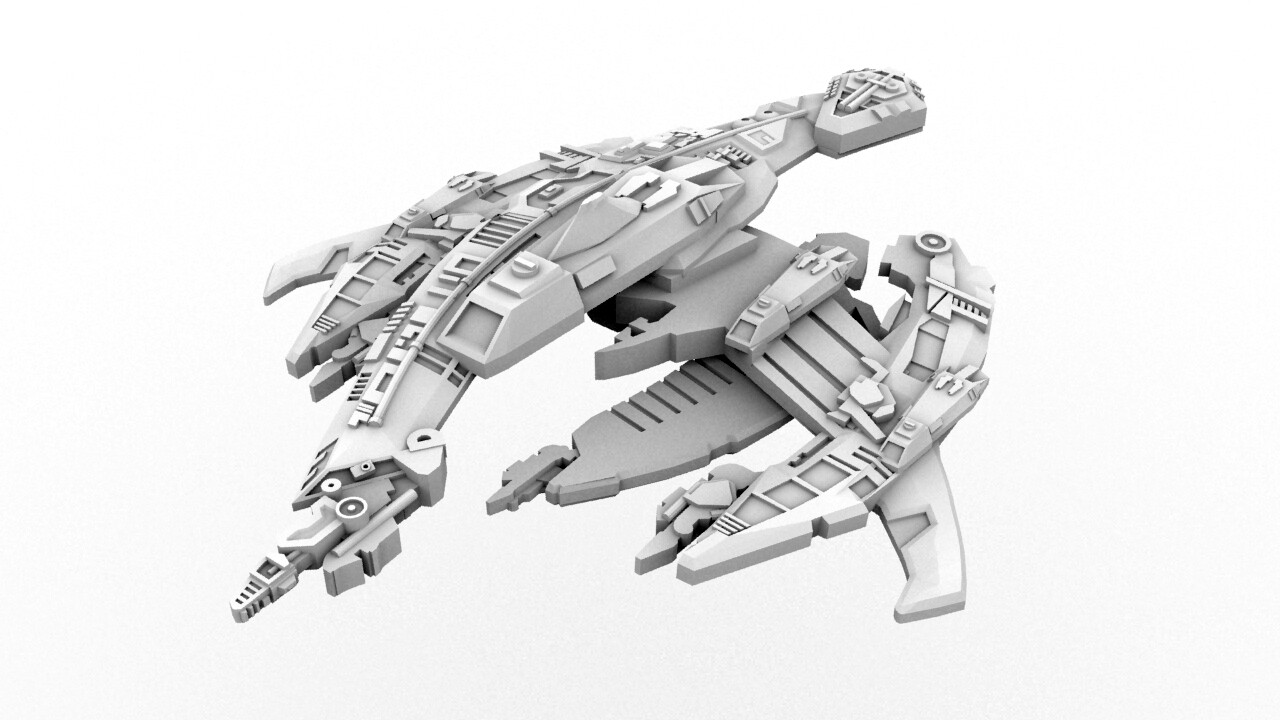 ArtStation - Breen Ship