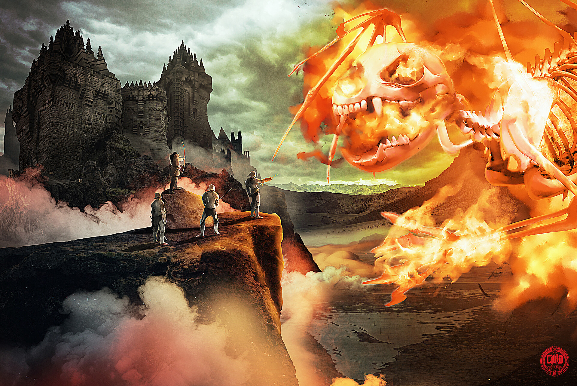 ArtStation - defending the Castle