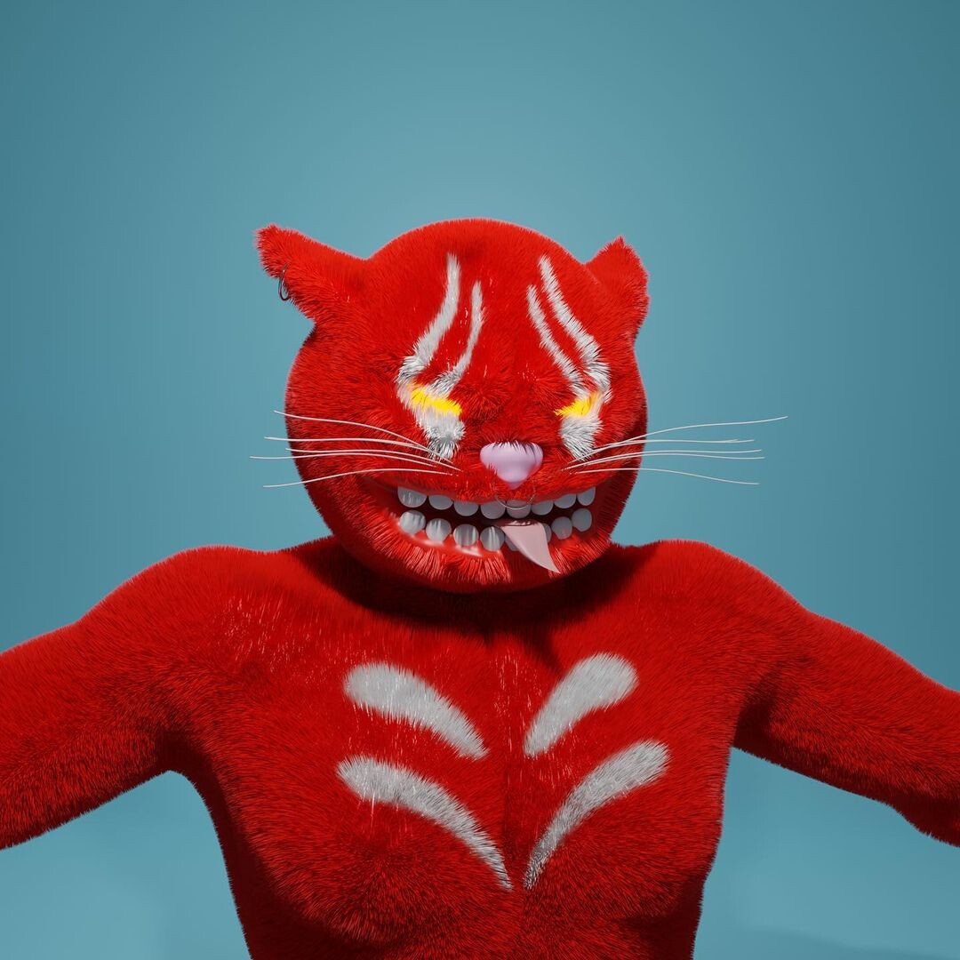 ArtStation - 3d nft animal