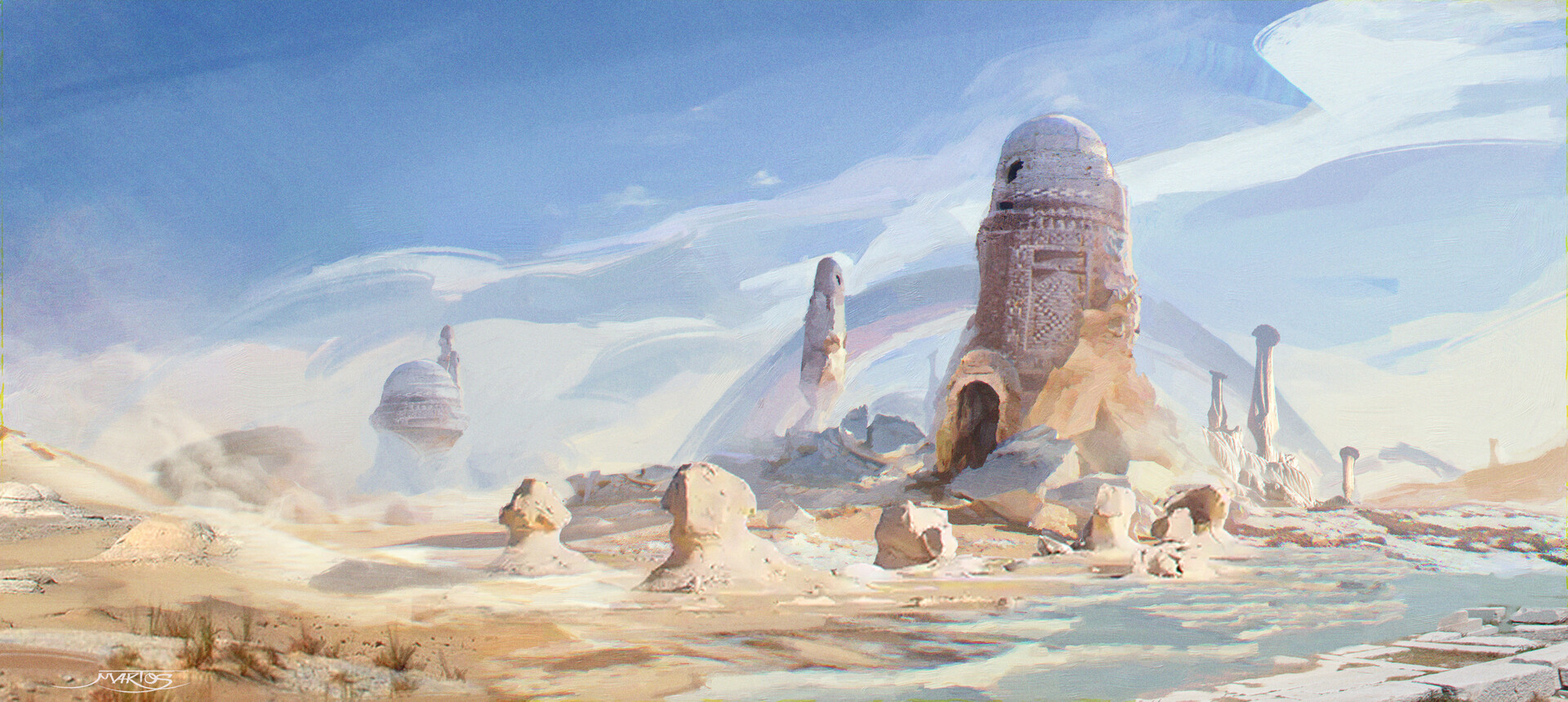 ArtStation - Sand Cities