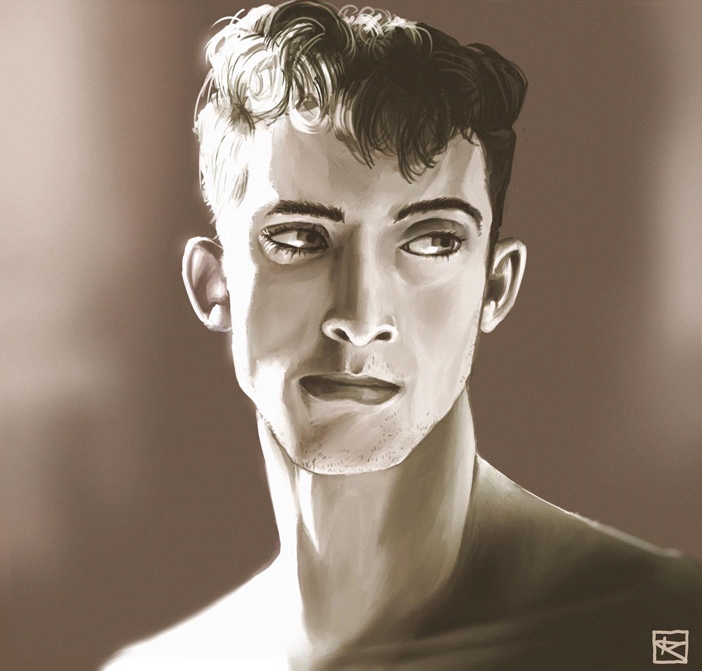 ArtStation - Study with the main focus being lighthing.