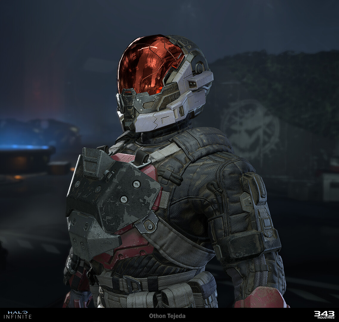 Othon Tejeda - Rakshasa Chest Gear - Halo Infinite