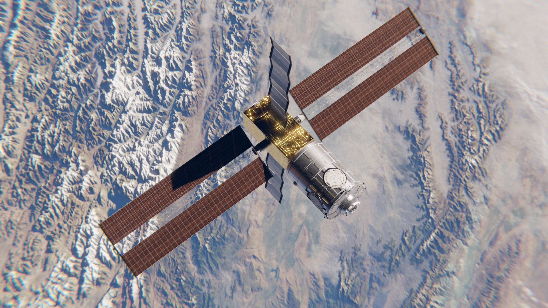 ArtStation - Athena Space Station