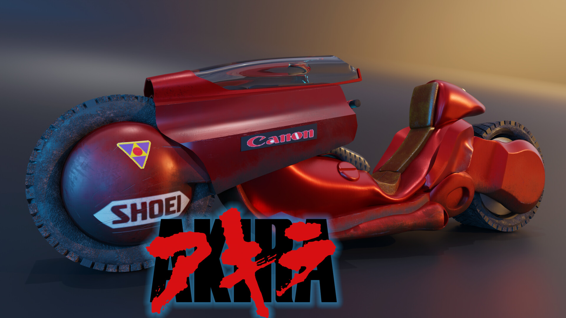 ArtStation - Kaneda's Bike (Akira)