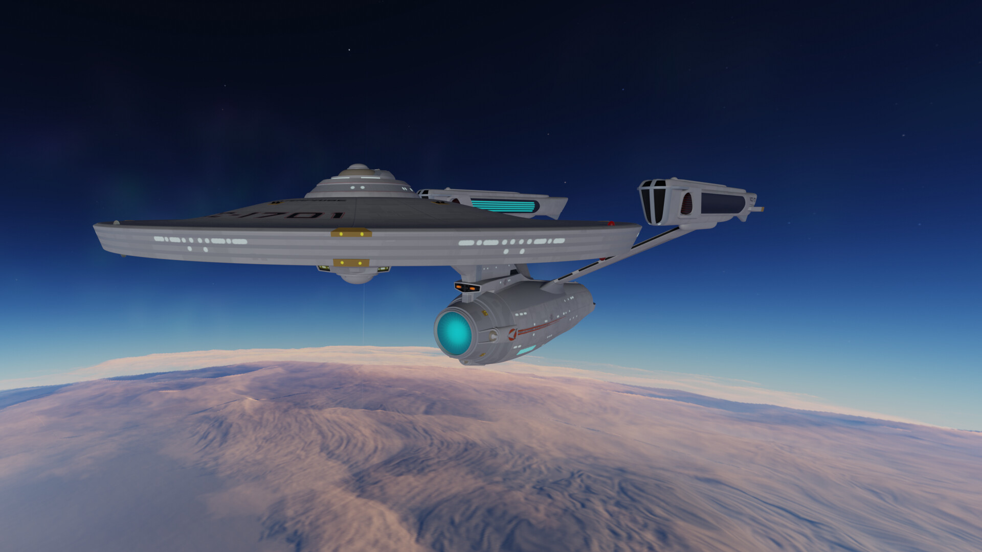 Ryan Hogarth - USS Enterprise NCC-1701 (Refit version)