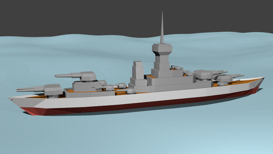 ArtStation - Battleship